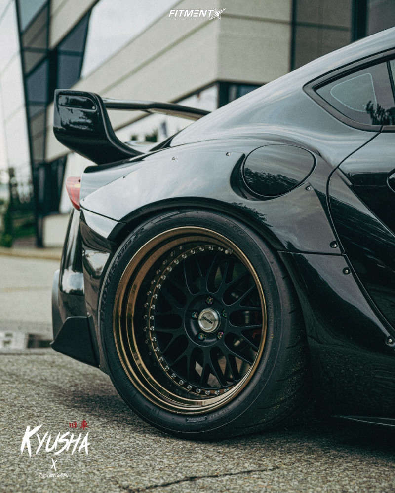 2020 Toyota GR Supra Premium with 19x9.5 Work Meister M1 3p and Toyo ...