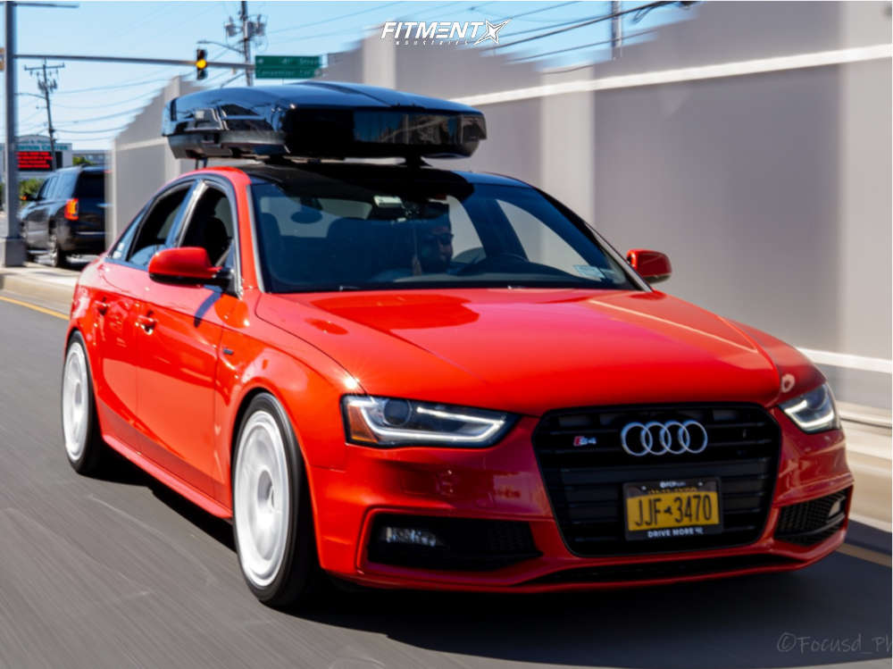 2016 Audi S4 Premium Plus with 19x8.5 Rotiform Kb1 and Michelin 255x35 ...