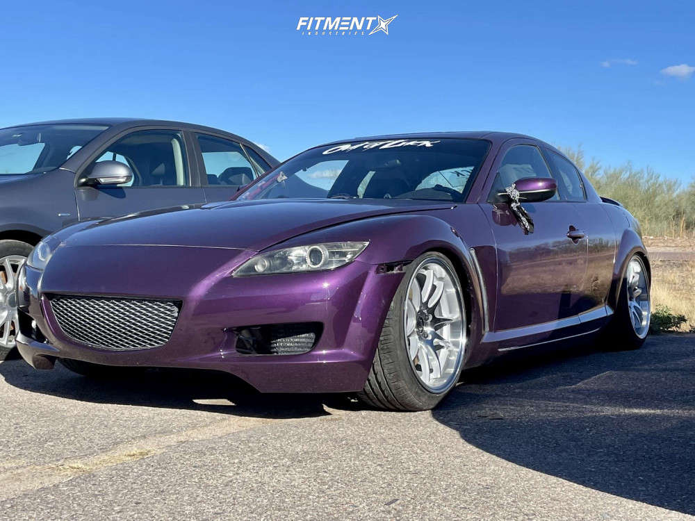 2004 Mazda RX-8 Base with 18x9.5 Aodhan Aff1 and Sailun 235x30 on ...