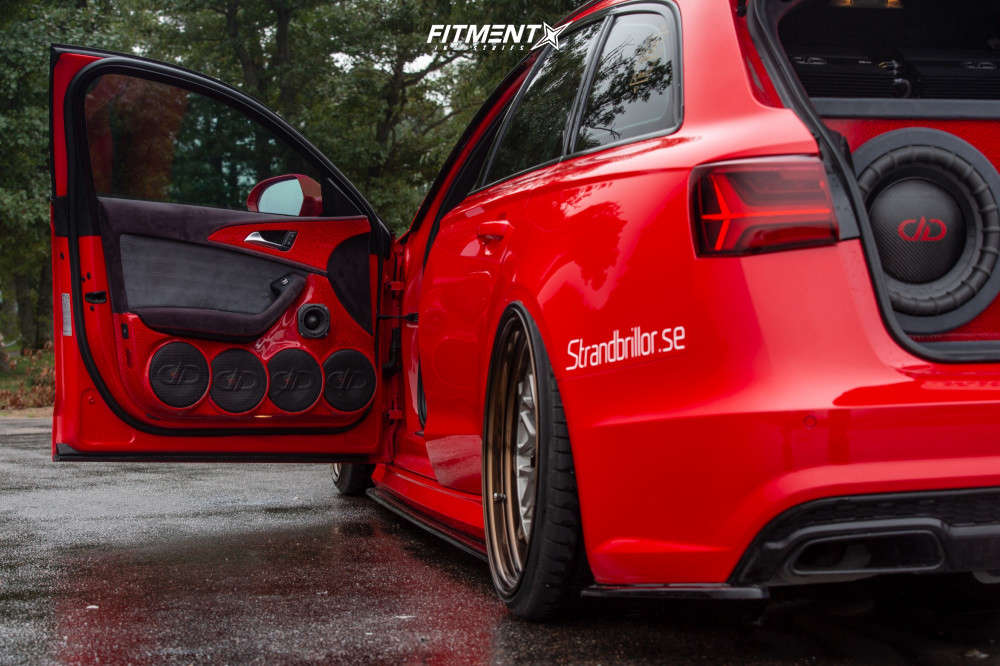 2016 Audi A6 Premium with 20x10.5 Work Gran Seeker Dmx and Nankang ...