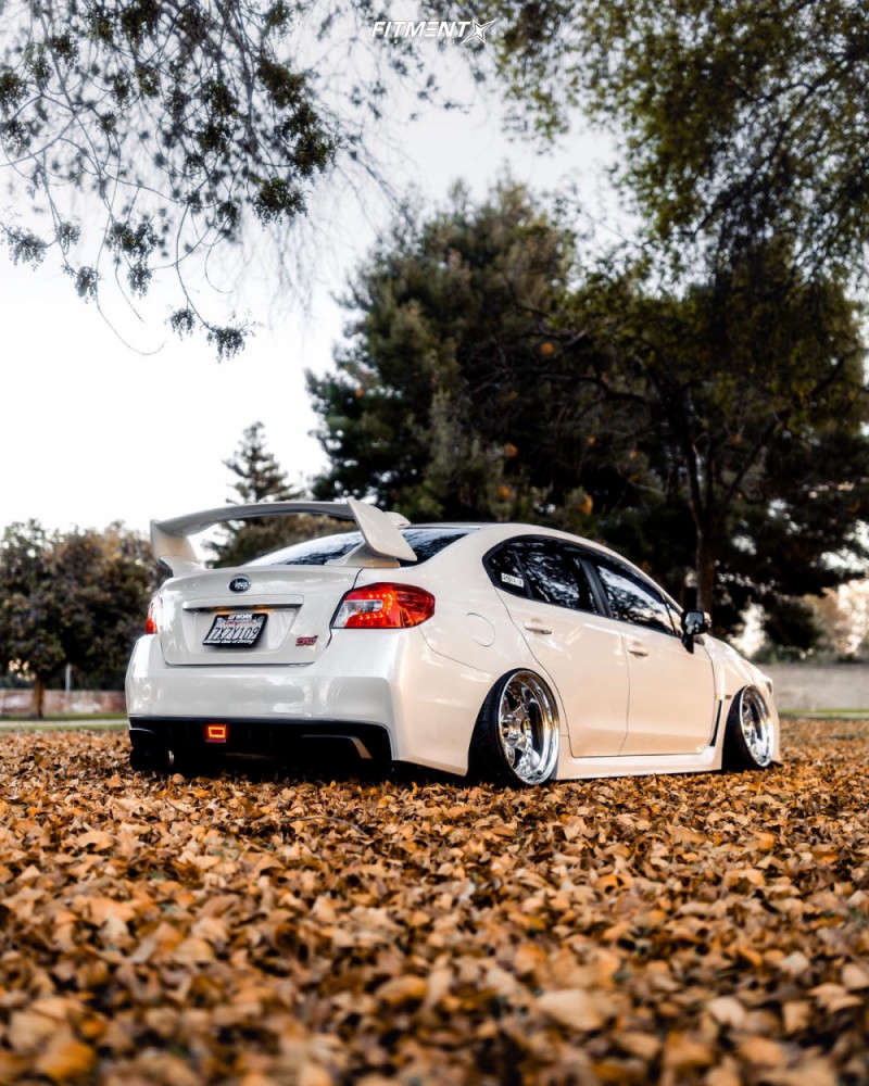 2017 Subaru WRX STI Limited with 18x10 Work Meister S1 3p and Federal ...