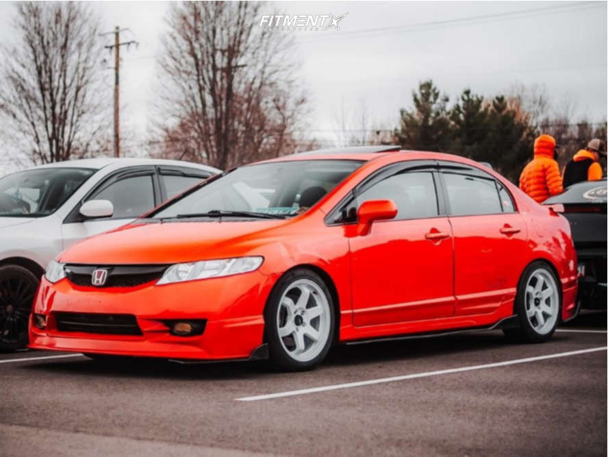 2009 Honda Civic Si Fa5 2009 Honda Civic With 18x9.5 38 Volk Te37 Saga