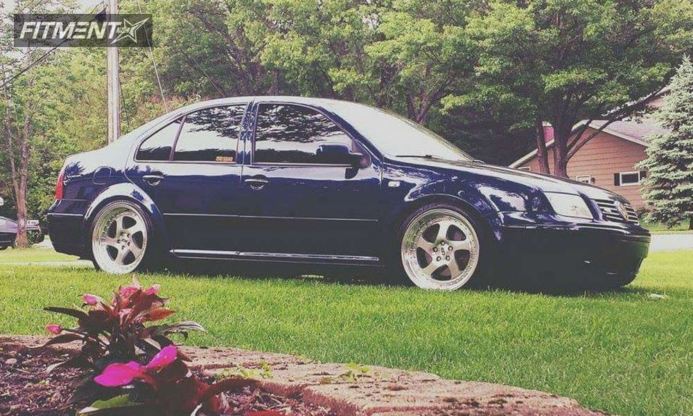 2003 Volkswagen Jetta GLS with 18x8.5 ESR SR2 and Hankook 215x40 on ...