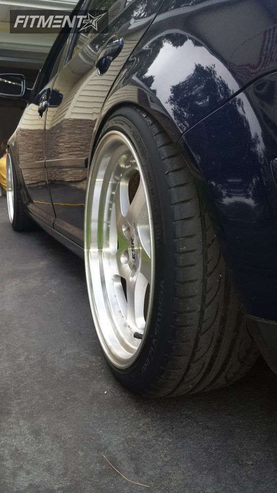 2003 Volkswagen Jetta GLS with 18x8.5 ESR SR2 and Hankook 215x40 on ...