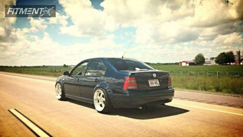 2003 Volkswagen Jetta GLS with 18x8.5 ESR SR2 and Hankook 215x40 on ...