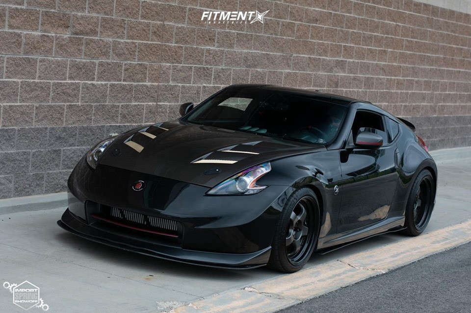 2014 Nissan 370Z Nismo with 19x10 Work Meister S1 3p and Michelin ...