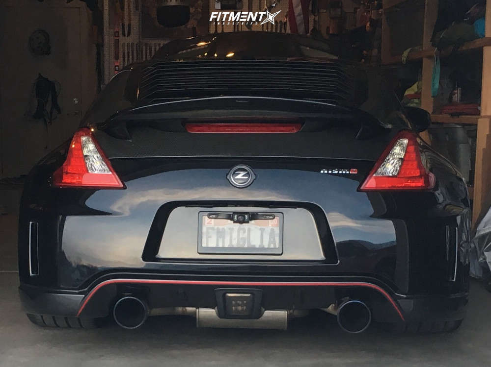 2014 Nissan 370Z Nismo with 19x10 Work Meister S1 3p and Michelin ...