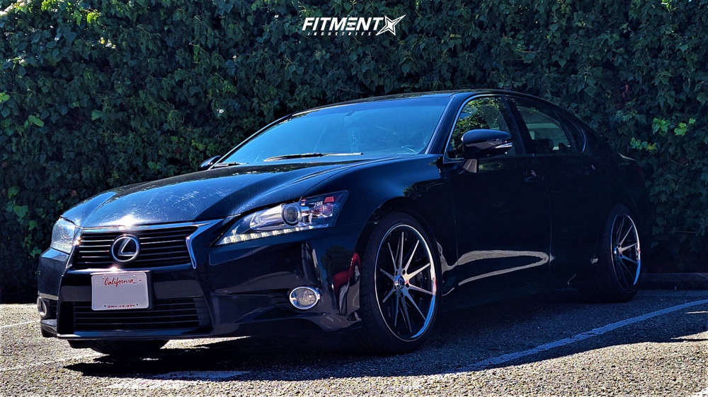 2014 Lexus GS350 Base with 20x9 Rohana Rc10 and Ohtsu 245x30 on ...