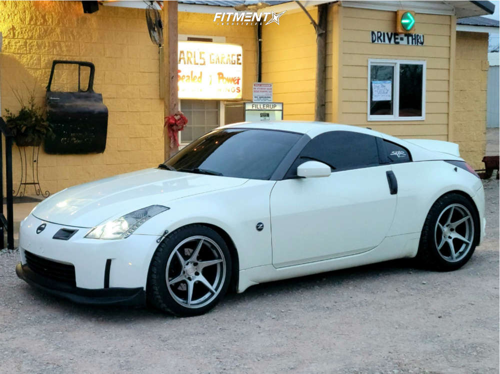 2004 Nissan 350Z Performance with 18x10.5 Anovia Titan and BFGoodrich ...