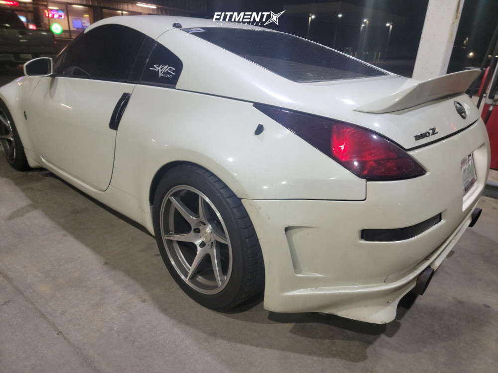 2004 Nissan 350Z Performance with 18x10.5 Anovia Titan and BFGoodrich ...