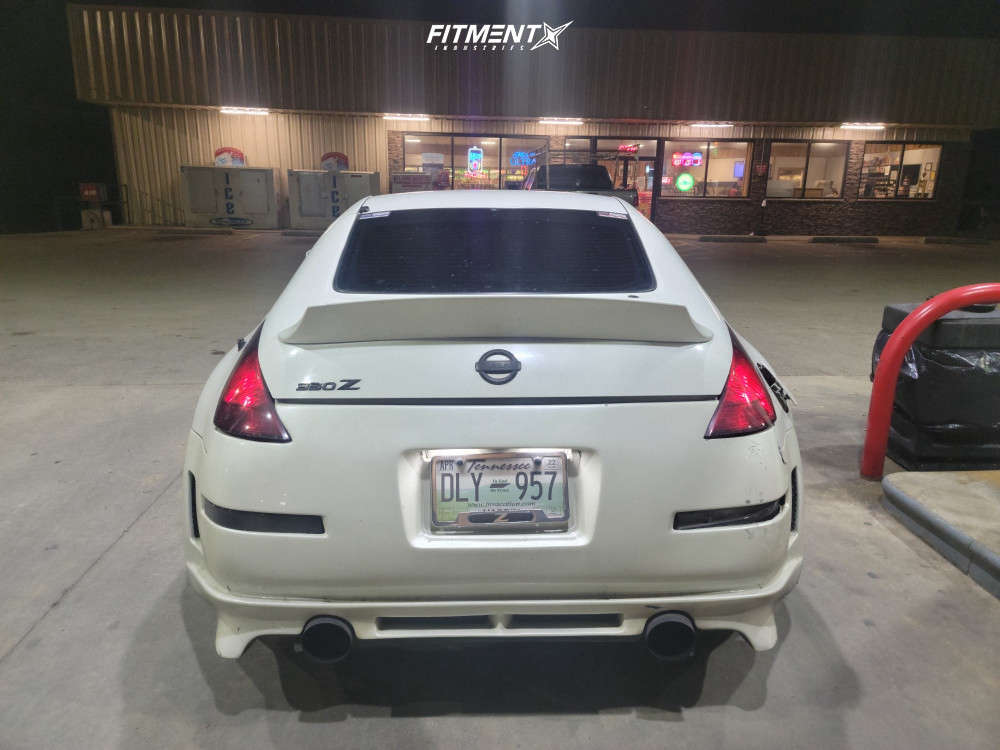 2004 Nissan 350Z Performance with 18x10.5 Anovia Titan and BFGoodrich ...
