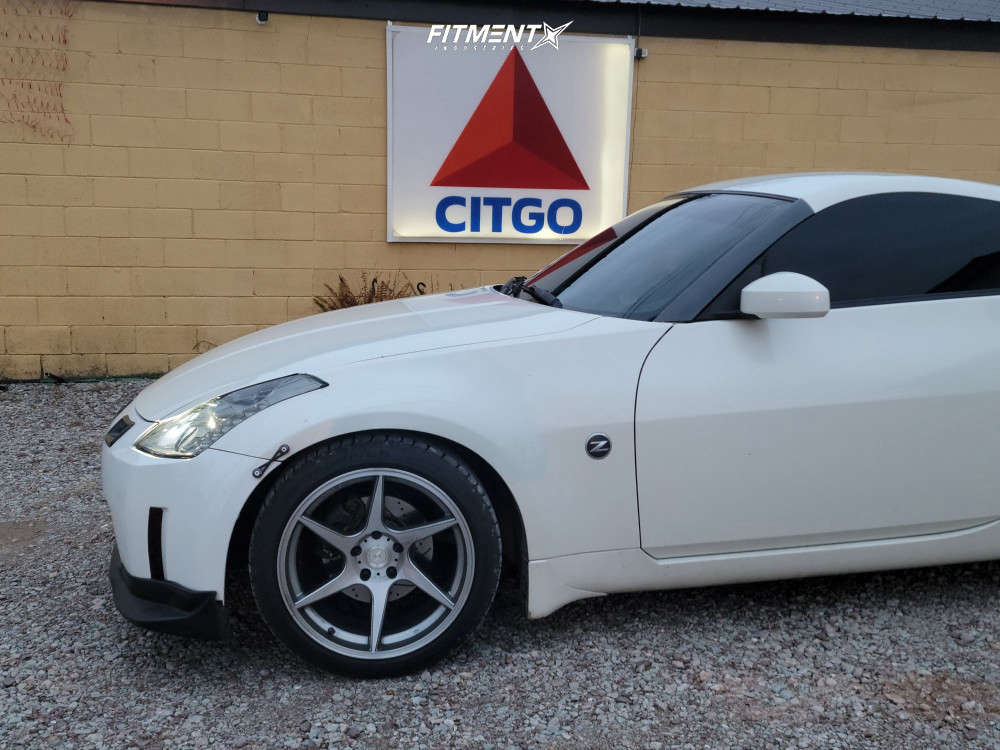 2004 Nissan 350Z Performance with 18x10.5 Anovia Titan and BFGoodrich ...