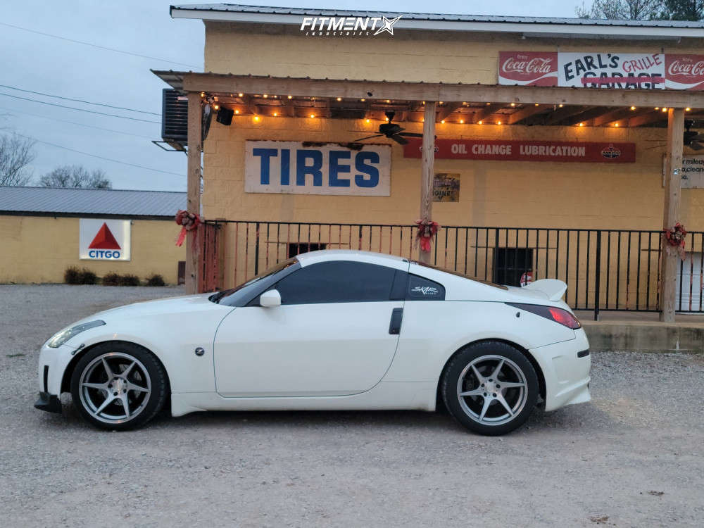 2004 Nissan 350Z Performance with 18x10.5 Anovia Titan and BFGoodrich ...