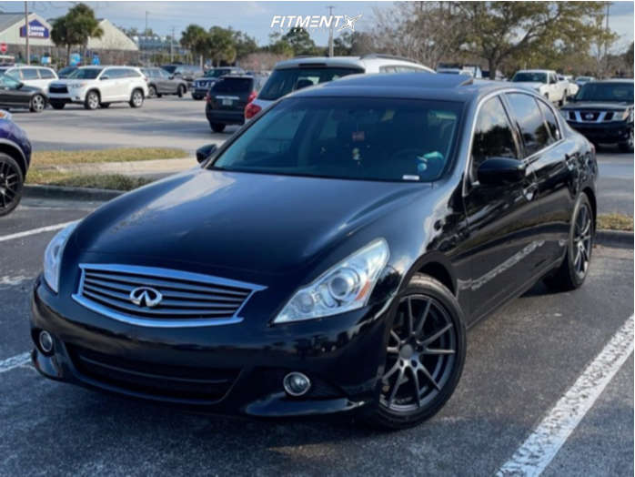 2011 INFINITI G37 Journey with 18x9 Liquid Metal Shift and Falken ...