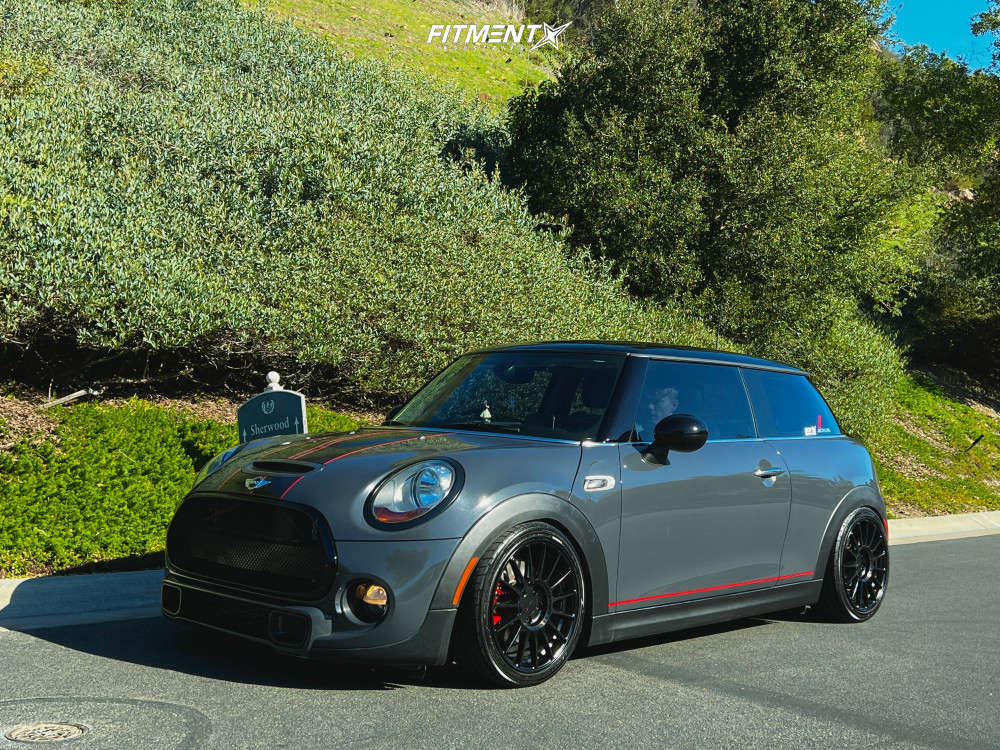2014 Mini Cooper Coupe S with 17x8 TSW Paddock and Nankang 215x40 on ...