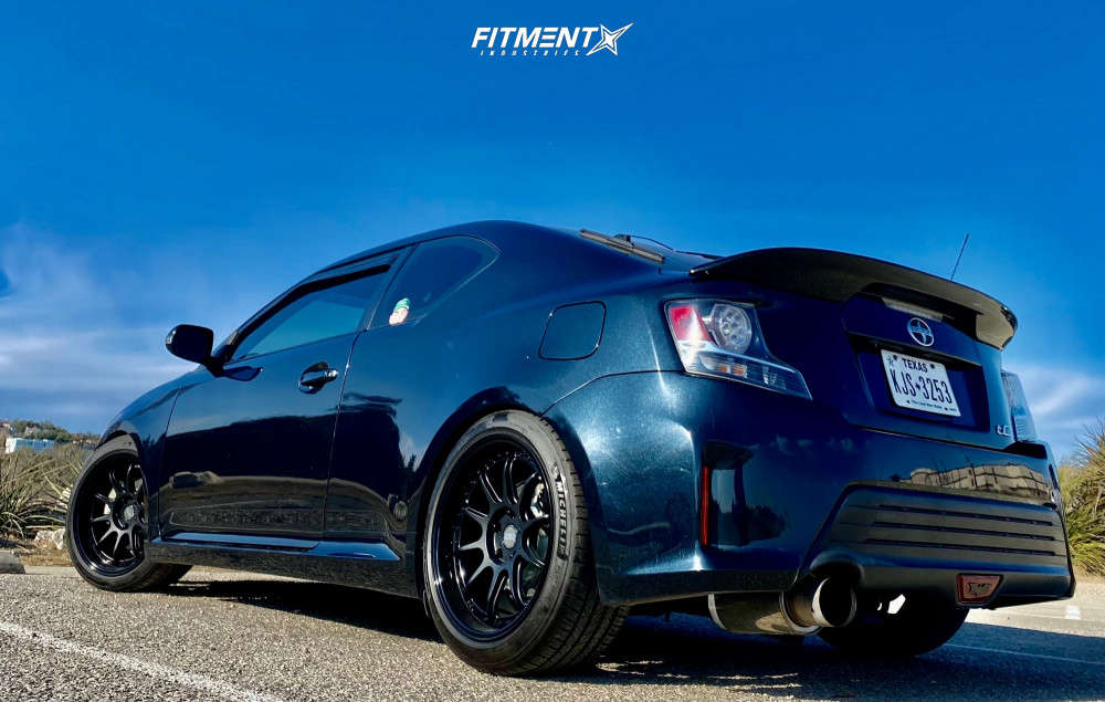 2016 Scion TC Base with 18x9.5 ESR Cs12 and Michelin 245x40 on ...