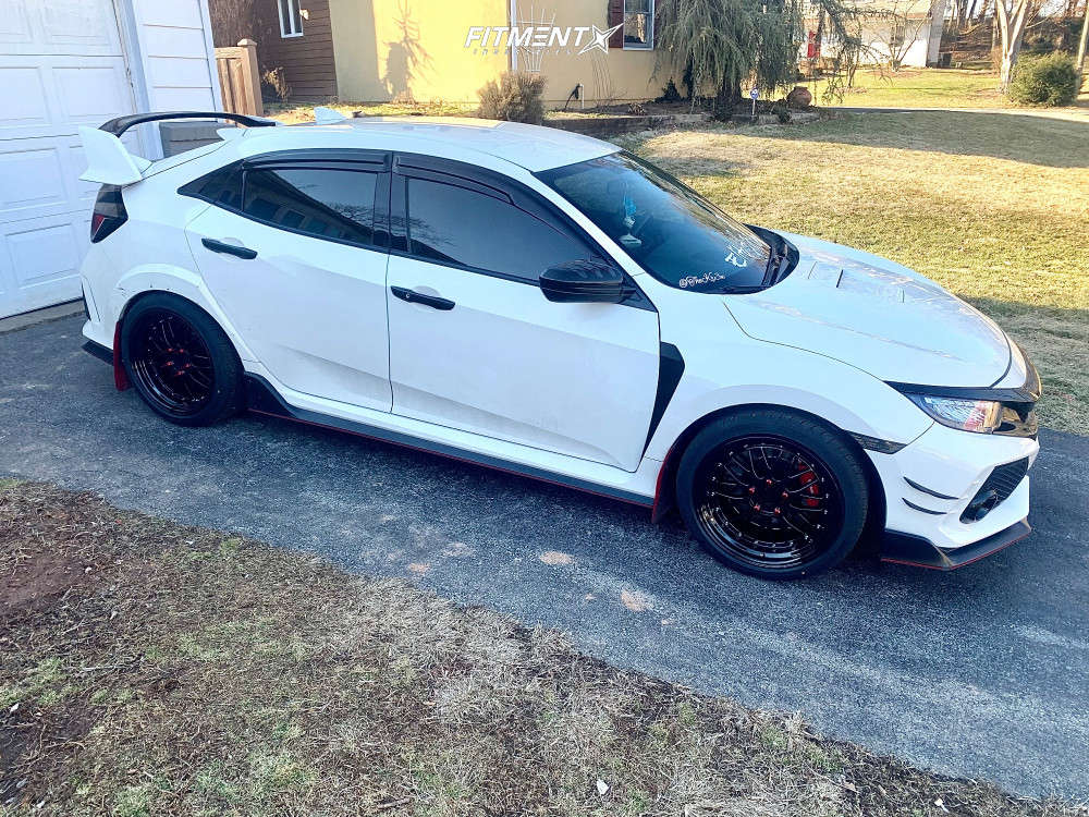 2019 Honda Civic Type R with 18x9.5 ESR Sr05 and Vercelli 245x40 on ...