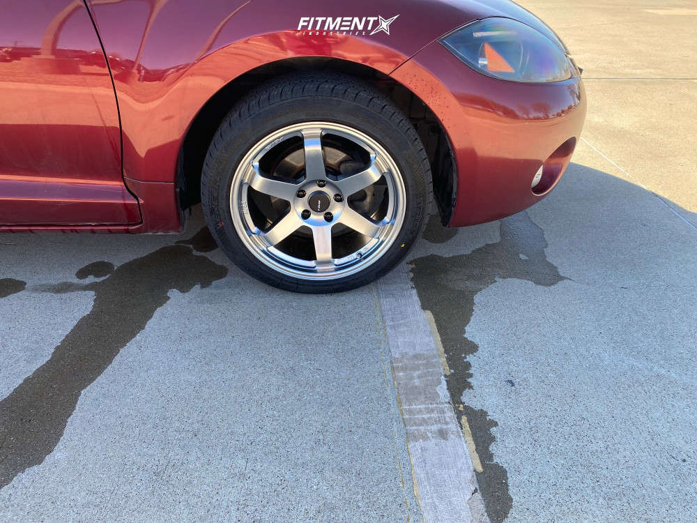 2007 Mitsubishi Eclipse GT with 18x8.5 AVID1 AV6 and Vercelli 235x45 on ...