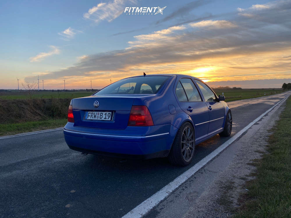 2003 Volkswagen Jetta TDI with 18x8 Enkei Wakasa and Hankook 225x45 on ...