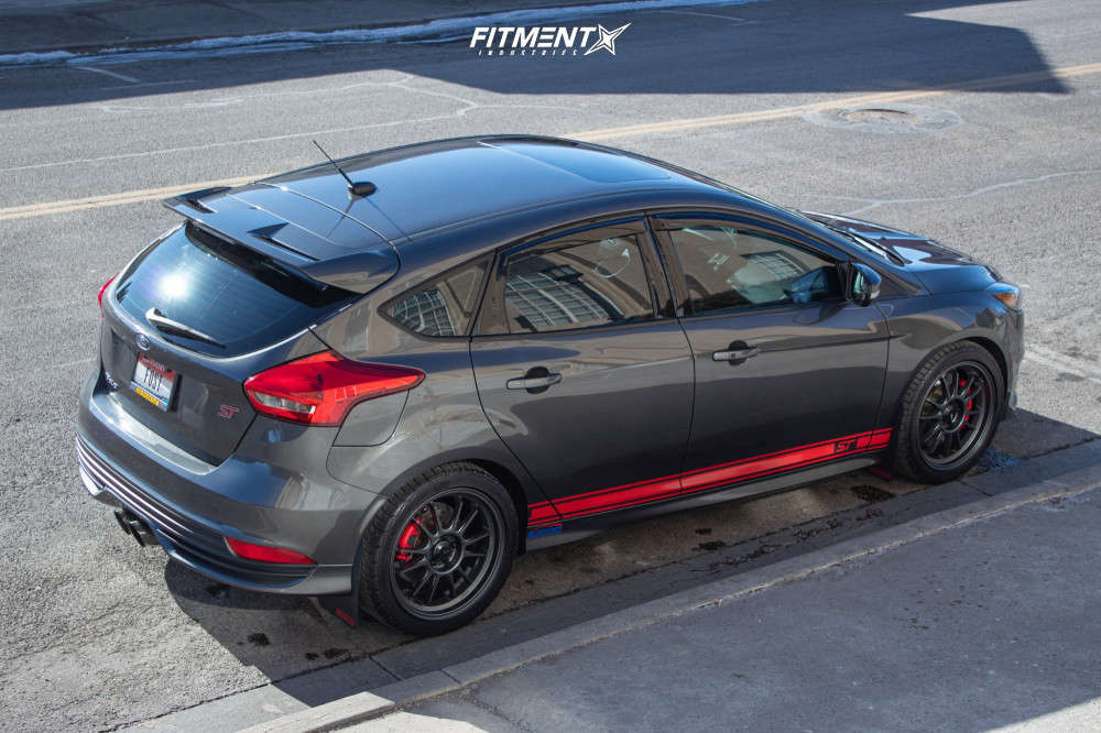 2015 Ford Focus ST with 18x8.5 Konig Hypergram and BFGoodrich 245x40 on ...