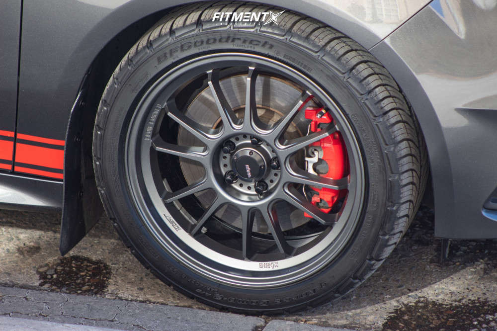 2015 Ford Focus ST with 18x8.5 Konig Hypergram and BFGoodrich 245x40 on ...