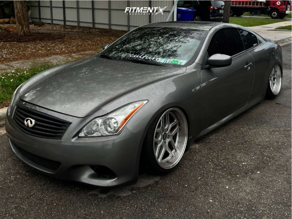 2009 INFINITI G37 Sport with 19x10.5 ESR Cs15 and Toyo Tires 235x35 on ...
