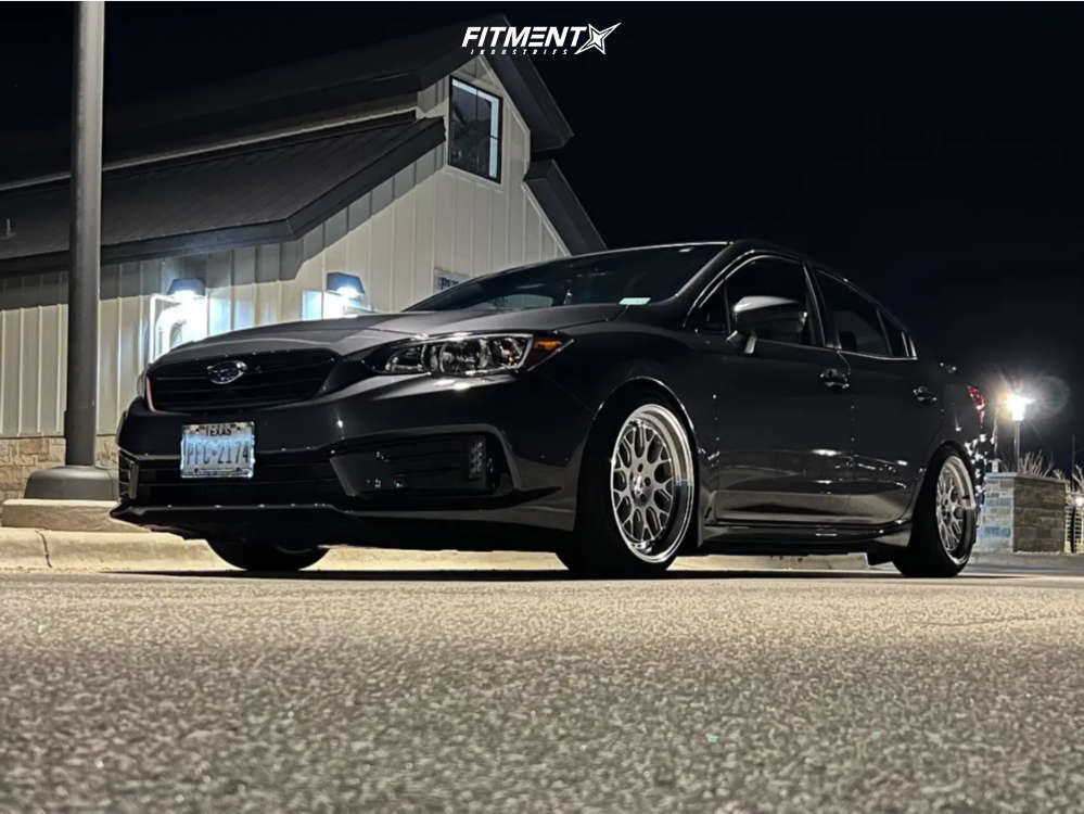 2020 Subaru Impreza Sport with 18x9.5 ESR Cs1 and Yokohama 225x40 on ...