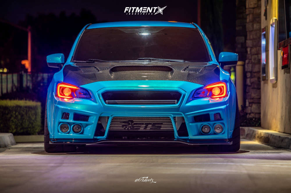 2018 Subaru WRX Base with 18x11 ESR Forged Lp2 Classic and Toyo Tires ...