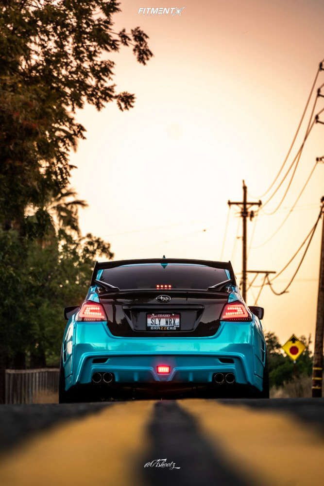 2018 Subaru WRX Base with 18x11 ESR Forged Lp2 Classic and Toyo Tires ...