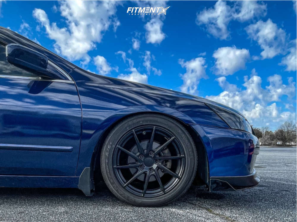 2003 Honda Accord EX with 17x7.5 Liquid Metal Shadow and Yokohama ...