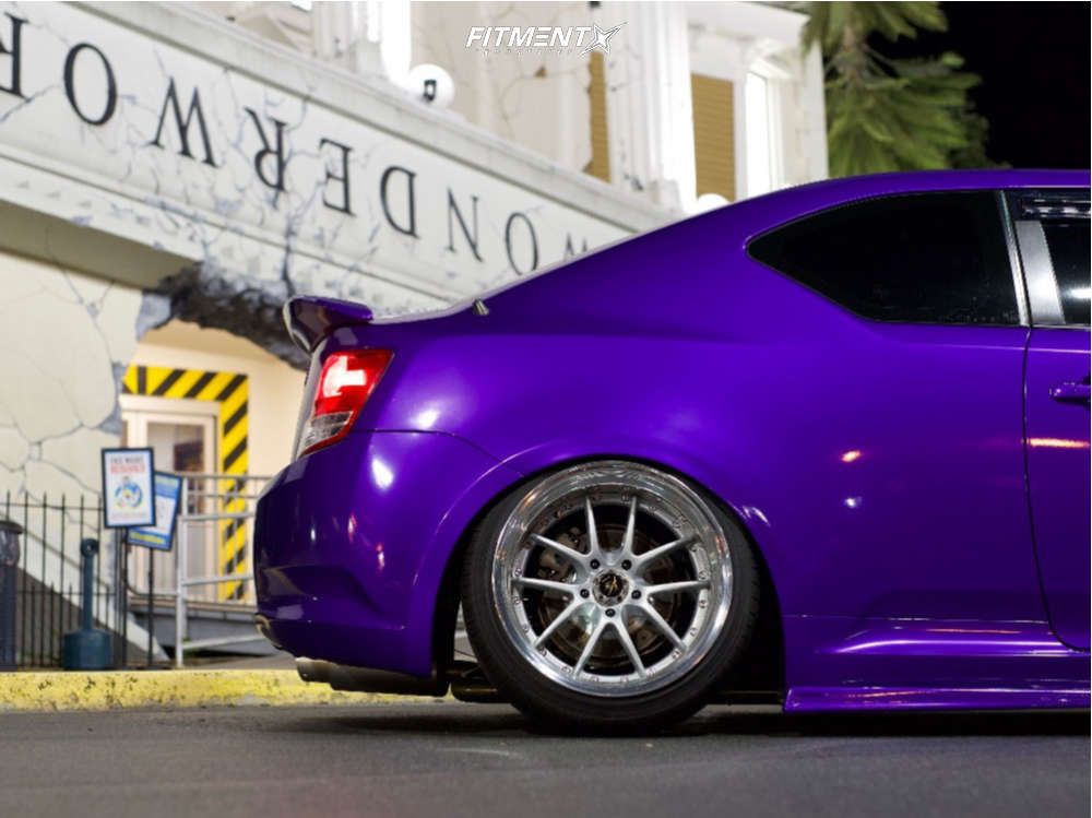 2011 Scion TC Base with 18x10 Work VS-SS and Achilles 225x40 on ...