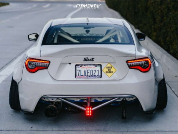 2016 Scion FR-S Base with 18x10.5 Volk Te37vsl and Federal 225x35 on ...