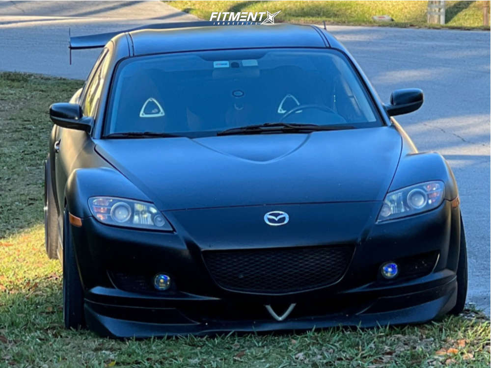 2006 Mazda RX-8 Base with 18x9.5 ESR Cs15 and Ironman 255x35 on ...