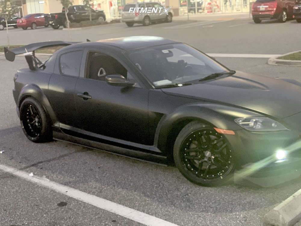 2006 Mazda RX-8 Base with 18x9.5 ESR Cs15 and Ironman 255x35 on ...