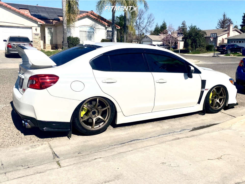 2019 Subaru WRX STI Base with 18x9.5 AVID1 AV26 and Accelera 255x40 on ...