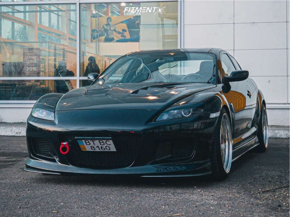 2006 Mazda RX-8 Base with 19x9 SSR Professor Ms1 and Vredestein 235x40 ...