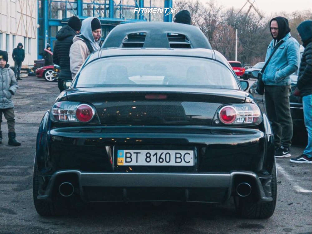 2006 Mazda RX-8 Base with 19x9 SSR Professor Ms1 and Vredestein 235x40 ...