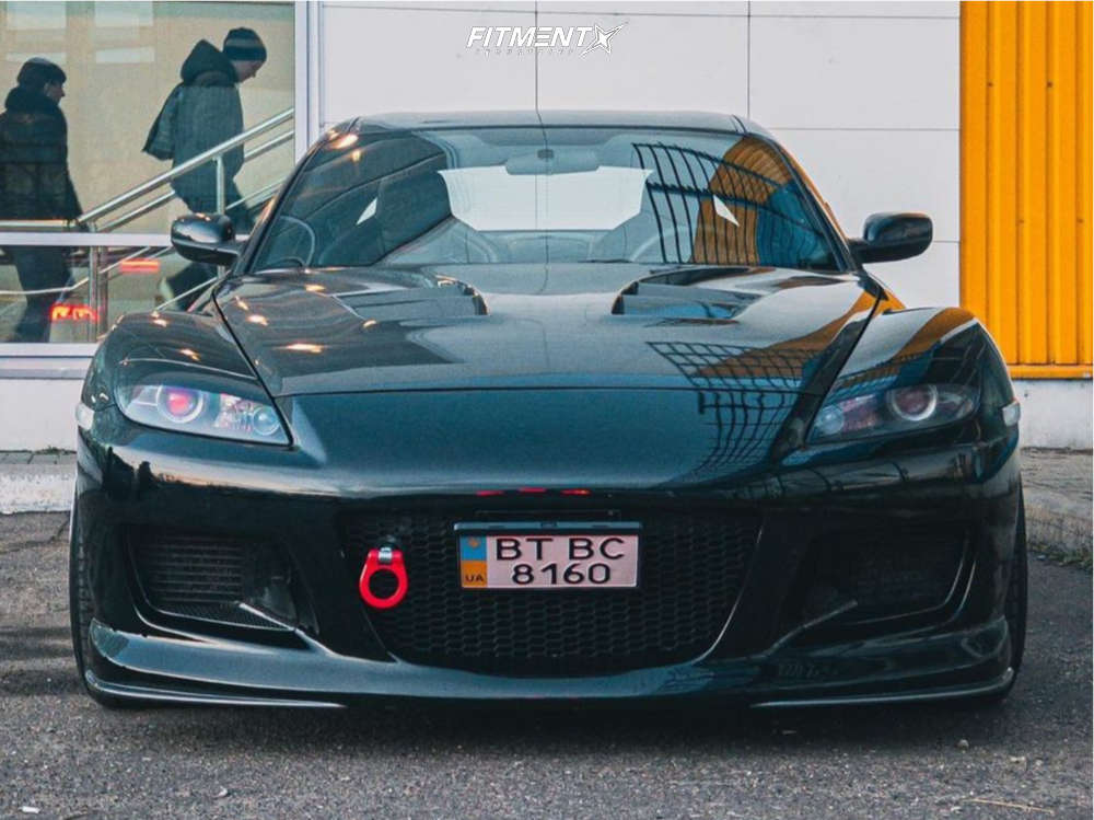 2006 Mazda RX-8 Base with 19x9 SSR Professor Ms1 and Vredestein 235x40 ...