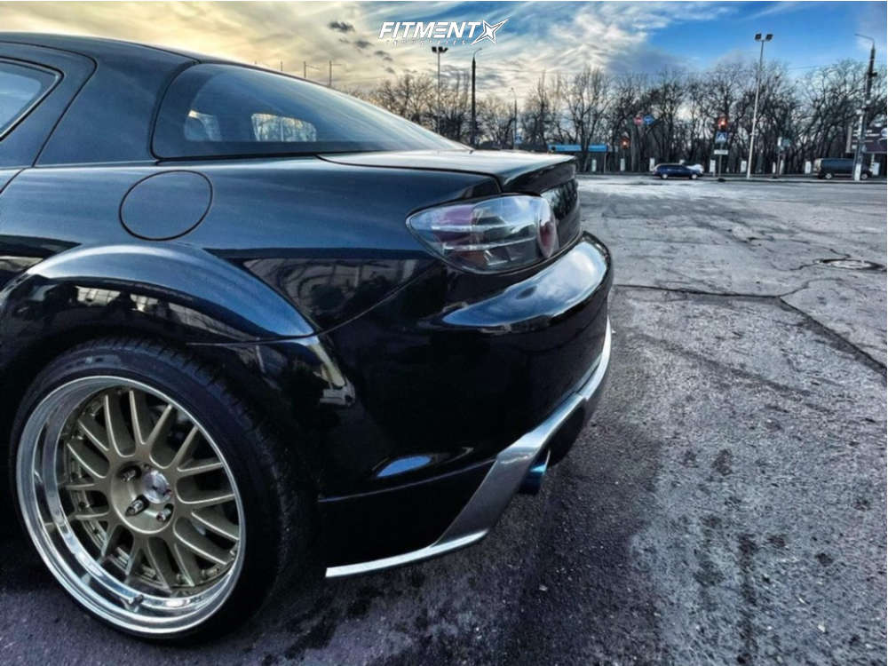 2006 Mazda RX-8 Base with 19x9 SSR Professor Ms1 and Vredestein 235x40 ...