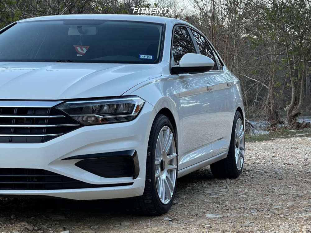 2019 Volkswagen Jetta S with 18x8.5 Voxx Pisa and Michelin 245x40 on ...