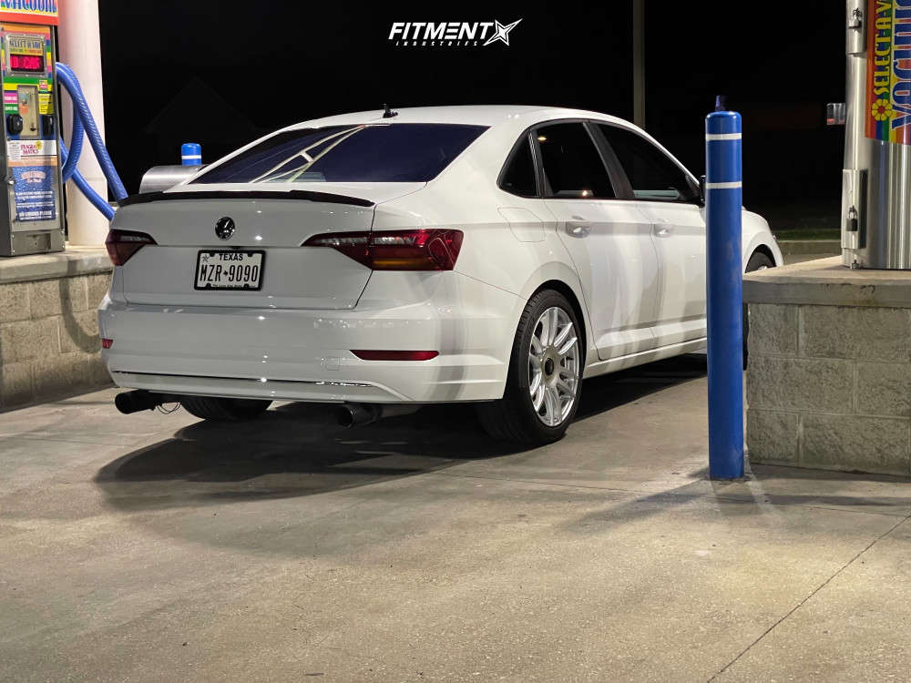 2019 Volkswagen Jetta S with 18x8.5 Voxx Pisa and Michelin 245x40 on ...