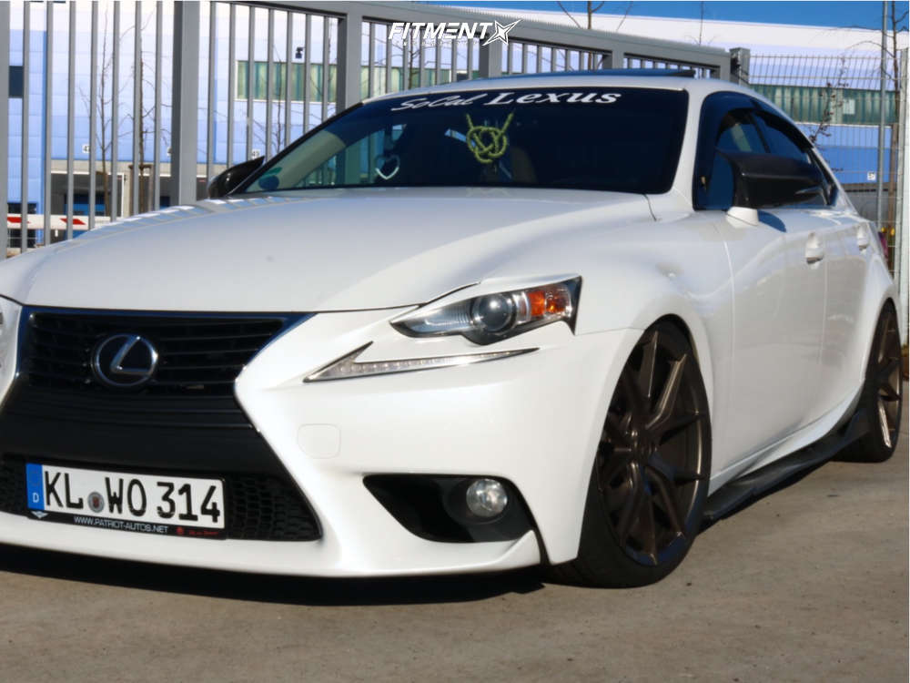 2014 Lexus IS250 Base with 19x8.5 Verde Axis and Toyo Tires 235x35 on ...