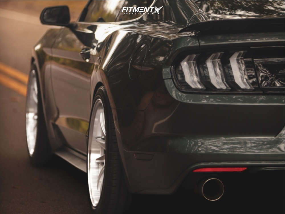 2015 Ford Mustang V6 with 19x9.5 Aodhan Ds02 and Lexani 255x40 on ...
