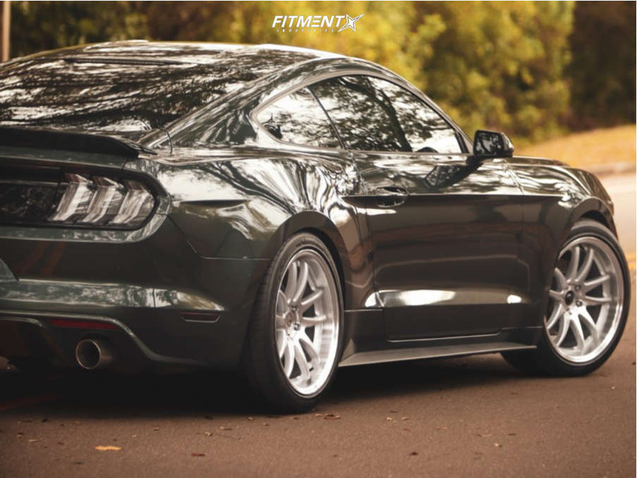 2015 Ford Mustang V6 with 19x9.5 Aodhan Ds02 and Lexani 255x40 on ...