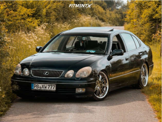 2000 Lexus GS300 Base with 19x8.5 Work Varianza F2S and Nankang 235x35 ...