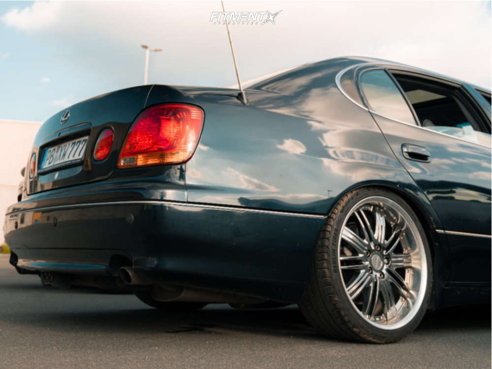 2000 Lexus GS300 Base with 19x8.5 Work Varianza F2S and Nankang 235x35 ...