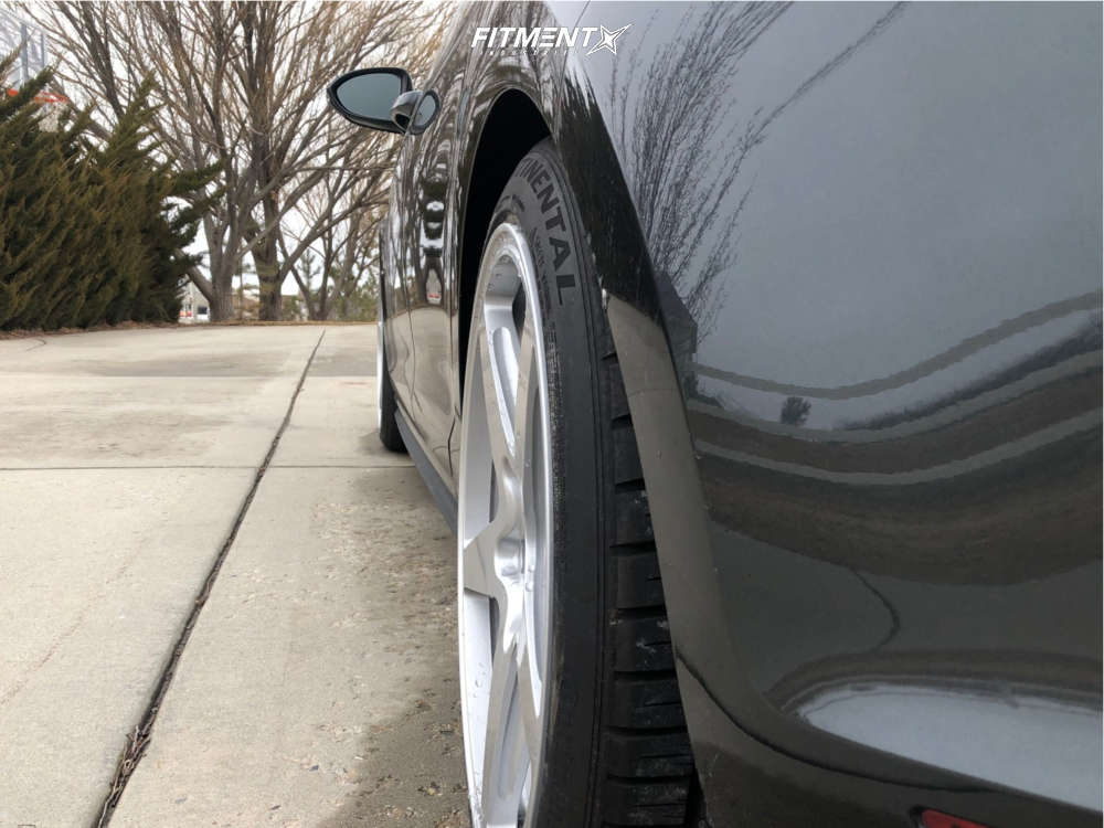 2016 Volkswagen GTI Performance with 18x8.5 Rotiform Wgr and ...