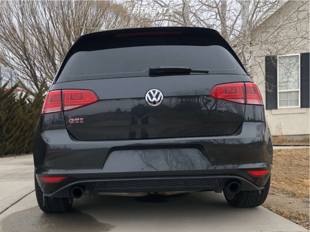 2016 Volkswagen GTI Performance with 18x8.5 Rotiform Wgr and ...