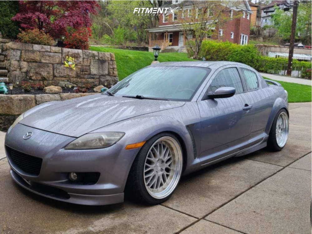 2005 Mazda RX-8 Base with 19x9.5 ESR Sr05 and Michelin 235x35 on ...