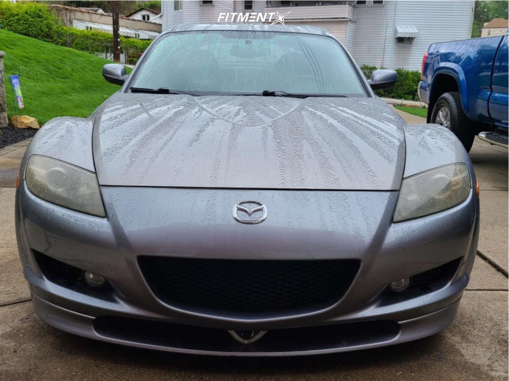 2005 Mazda RX-8 Base with 19x9.5 ESR Sr05 and Michelin 235x35 on ...